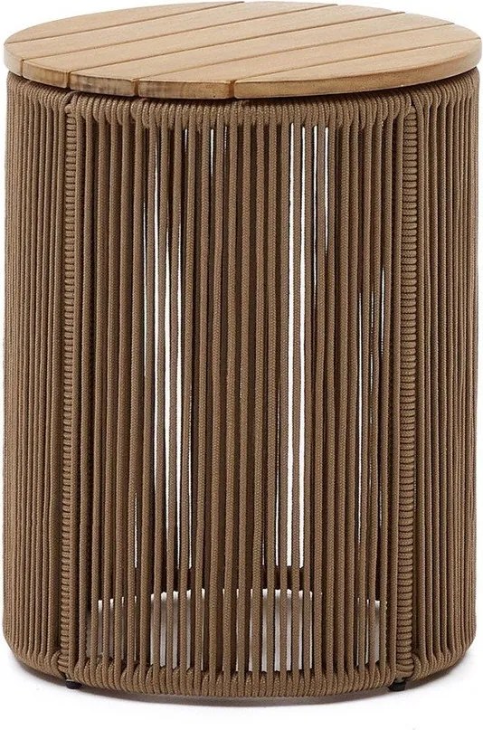 Kulatý zahradní odkládací stolek ø 40 cm Mesa – Kave Home