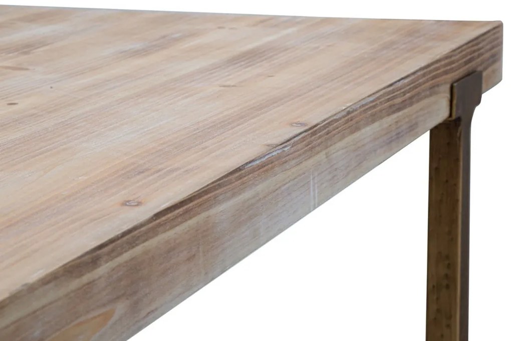 Designový jídelní stůl Nalanie 150 cm hnědý