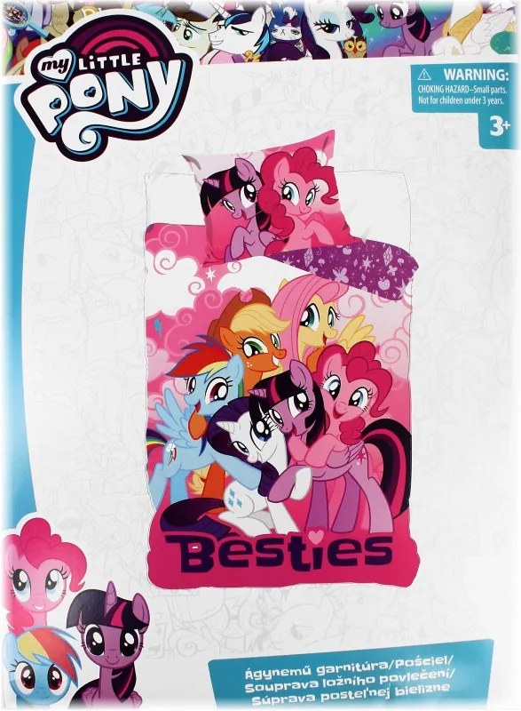 Povlečení do dětské postýlky My Little Pony - rozbalené