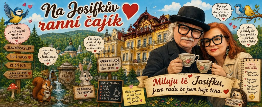 Personalizovaný hrnek z vlastní fotky pro partnery – 3D ilustrace
