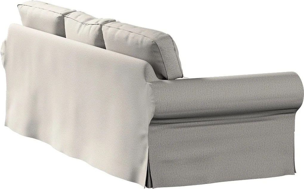 Potah na pohovku IKEA Ektorp 3-místná, rozkládací STARÝ MODEL PIXBO barva šedá látka pletený vzor