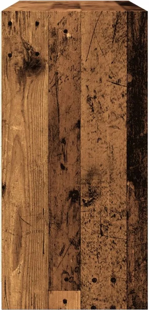 Příborník old wood 102 x 37 x 75,5 cm kompozitní dřevo 3318724