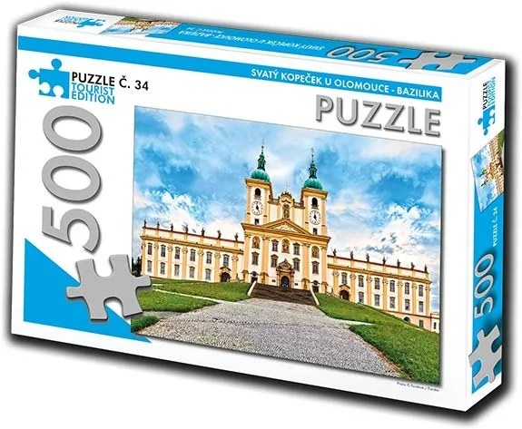 Puzzle puzzle svatý kopeček u olomouce - bazilika 500 dílků (č.34)