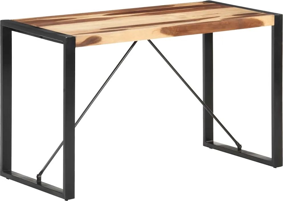 Jídelní stůl 120 x 60 x 75 cm masivní dřevo 321539
