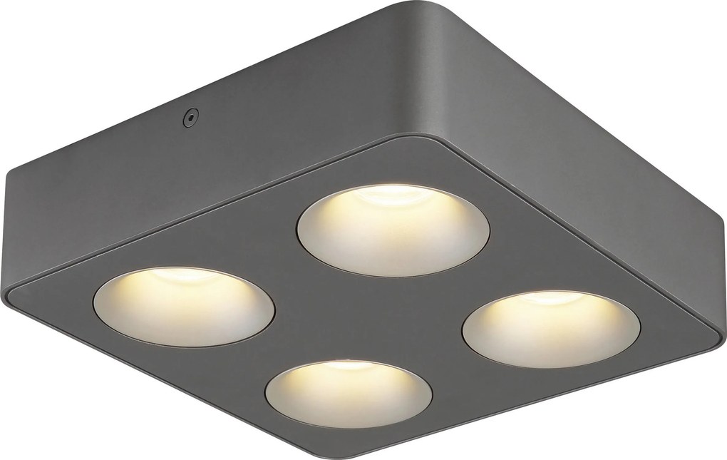 XXXLutz LED ZÁŘIČ, 22.4/22.4/5.5 cm Globo - Online Only svítidla - 007326121403
