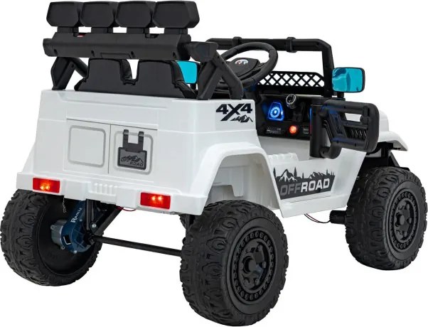 Elektrické autíčko Off-Road CLIMBER bílé