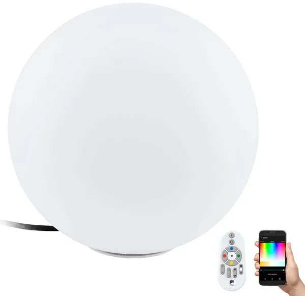 Eglo 55784-LED RGBW Venkovní svítidlo MONTEROLO-C 1xE27/9W/230V IP65 pr. 39cm+DO