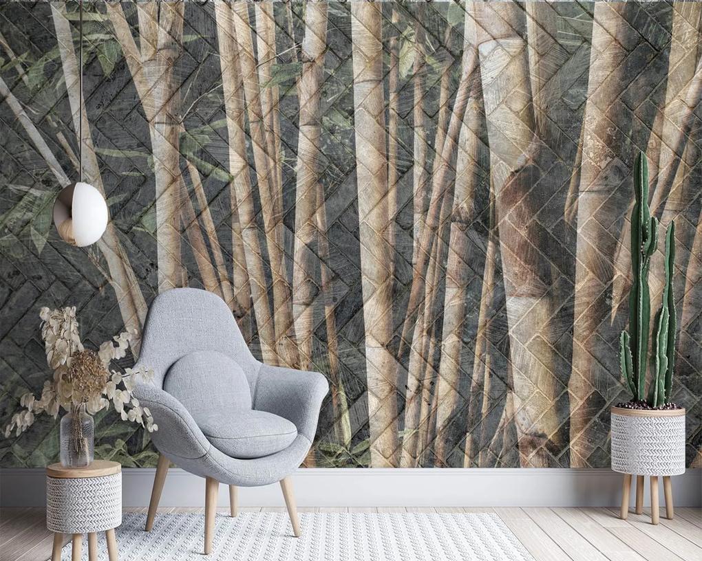 Gario Fototapeta Bambusový les Materiál: Vliesová, Rozměry: 200 x 140 cm