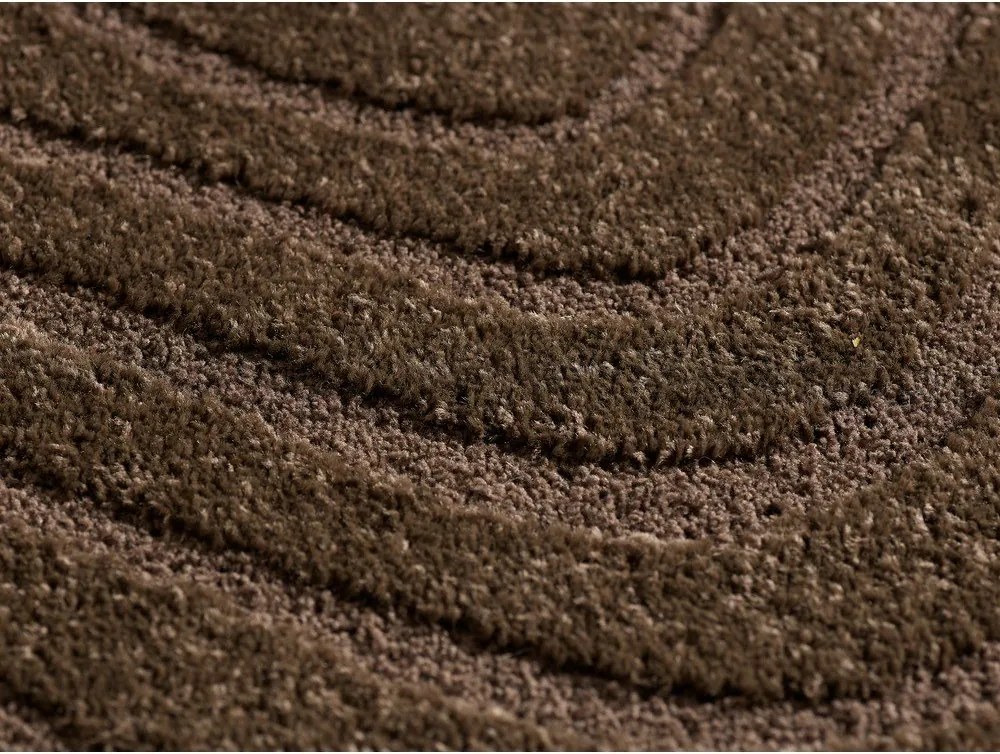 Hnědý koberec 160x230 cm Pebble – ESTE