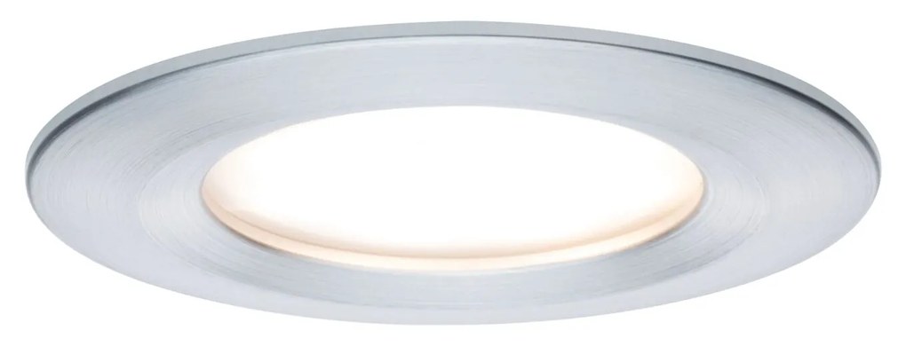 Paulmann 93496 LED Coin Nova round, set kulatých bodovek v matně bílé úpravě, LED 3x6,5W 2700K tříkrokové stmívání, prům. 7,8cm