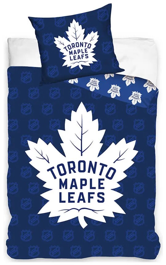 Hokejové povlečení NHL Toronto Maple Leafs Shields Velikost: 135x200 + 80x80 cm