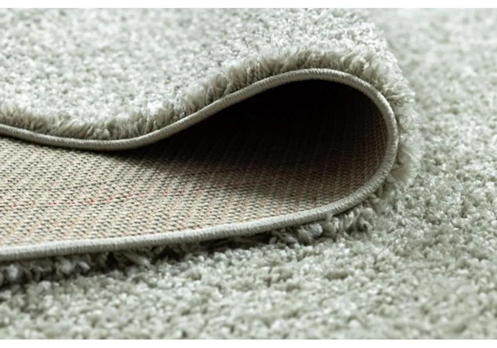Kusový koberec Shaggy Berta zelený 80x150cm