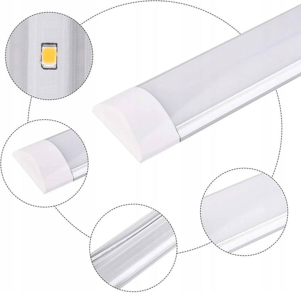 Toolight Panel LED 120cm Bílý 35W