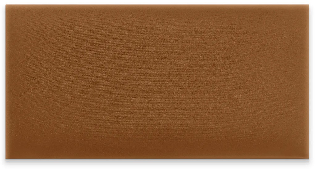 Čalouněný panel - Obdélník - 60x20cm Barva: Hnědá