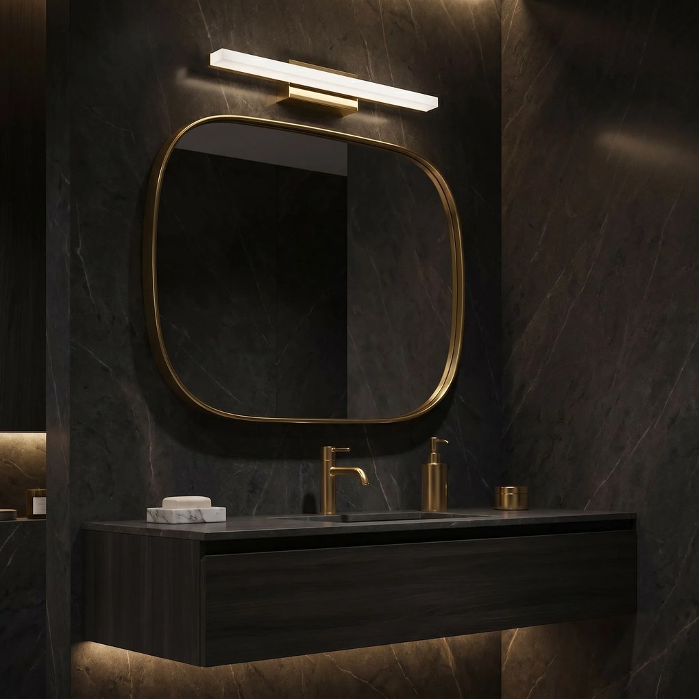 Toolight Rea, Nástěnné svítidlo LED 40CM APP1848-1W GOLD, OSW-66360