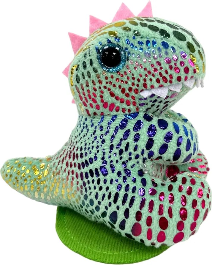 Sinsay - Mazlicí hračka ve tvaru dinosaura s lesklým vzorem - vícebarevná