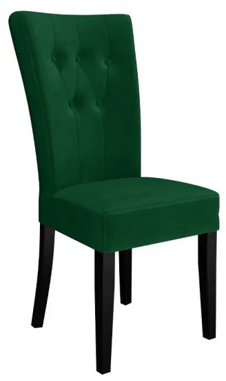 Čalouněná jídelní židle ST67, Barva: bílý polomatný, Potah: Magic Velvet 2219