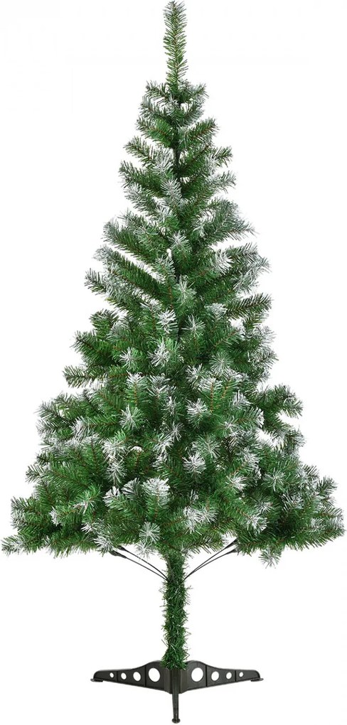 Goleto Umělý vánoční stromeček 120 cm zasněžený