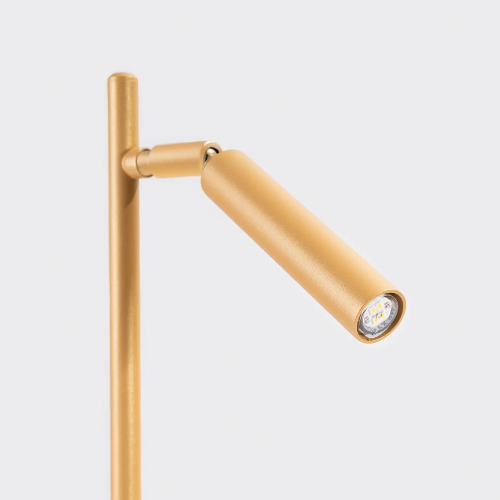 Sollux Lighting Stolní lampa PASTELO zlatá
