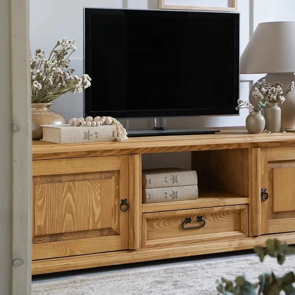 Massive home | Dřevěný TV stolek Corona III - výběr moření