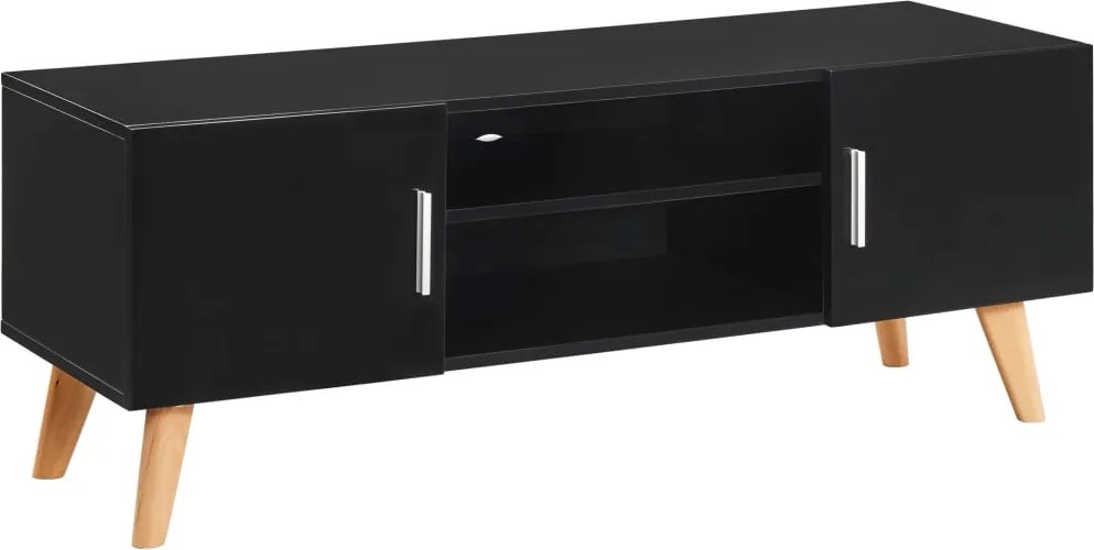 vidaXL Marketos TV stolek černý 120 x 40 x 46 cm MDF