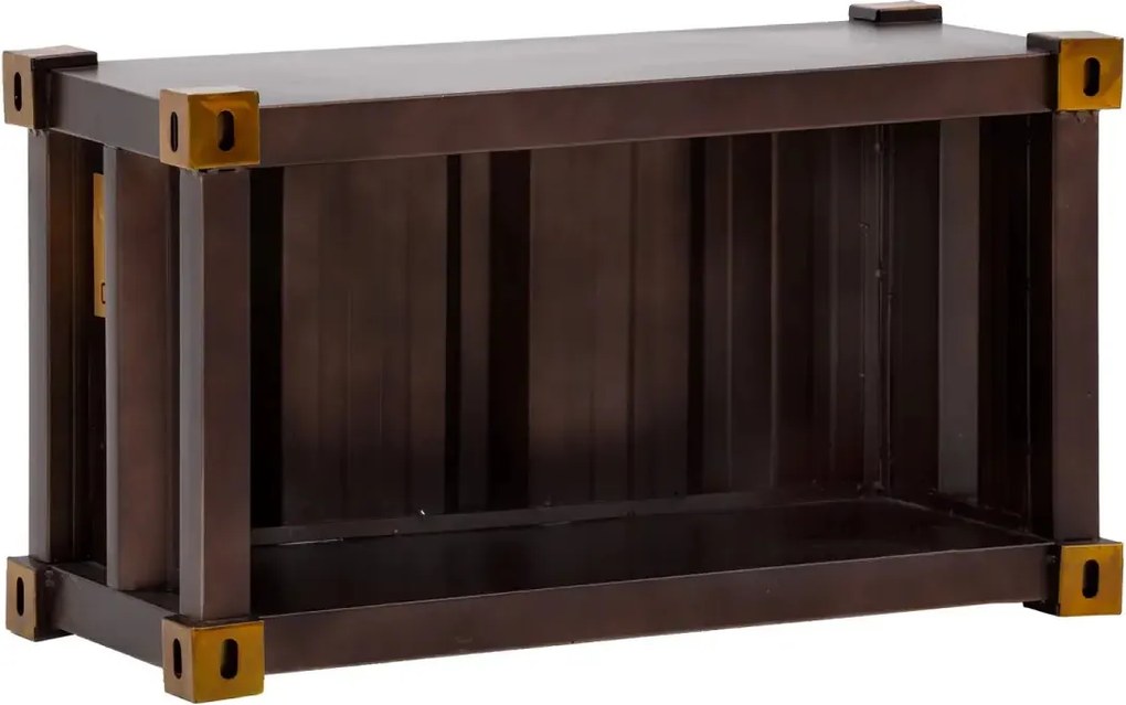 furniture-nabytek.cz - Nástěnná police Carmino mango kov