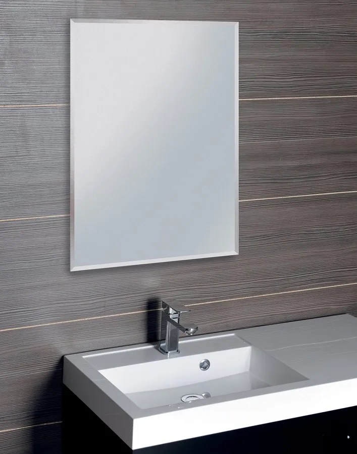 Aqualine Aqualine, Zrcadlo s fasetou 30x50cm, CU free, 22527