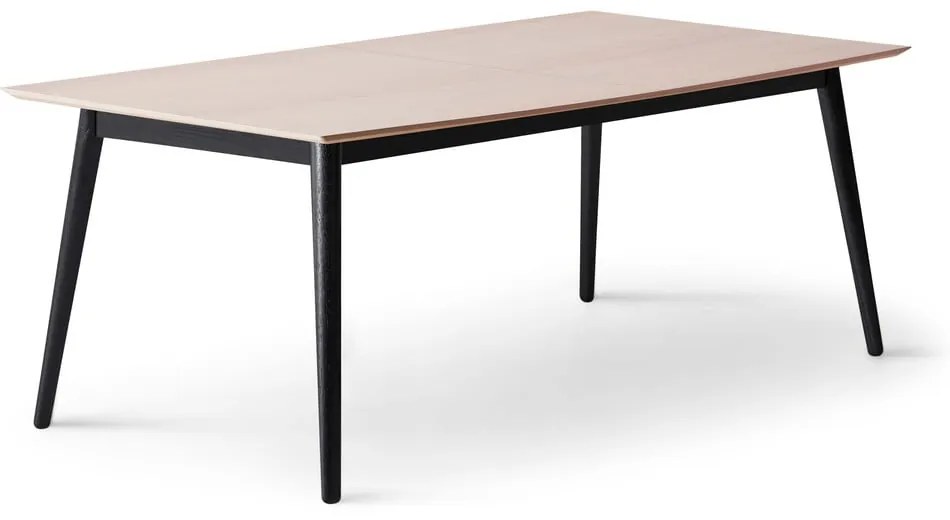Rozkládací jídelní stůl s deskou v dubovém dekoru a přídavnou deskou 100x210 cm Meza – Hammel Furniture