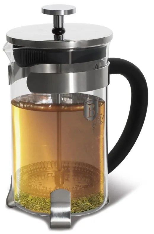 BERLINGERHAUS Konvička na čaj a kávu French Press 800 ml černá BH-1788