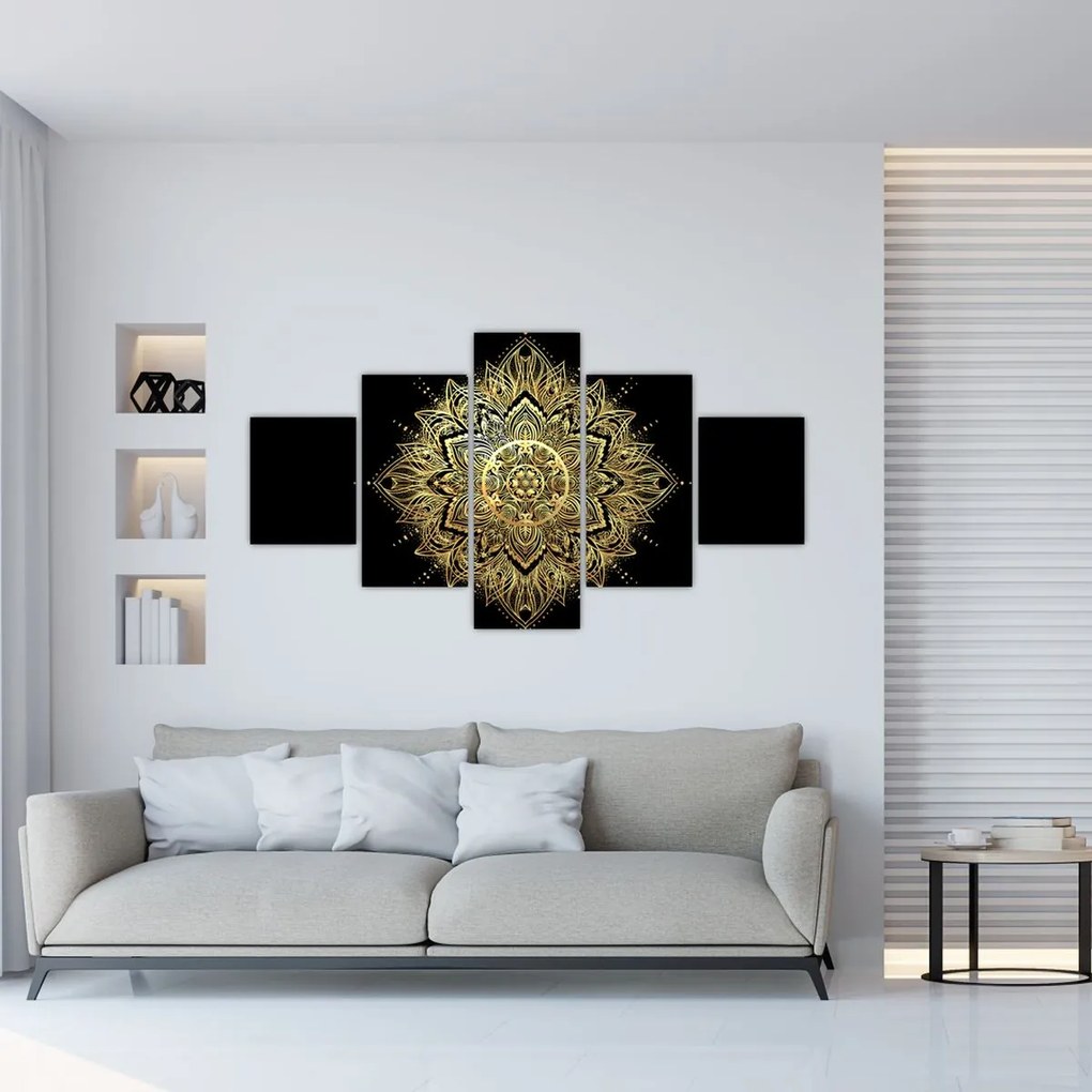 Obraz - Mandala bohatství (125x70 cm)