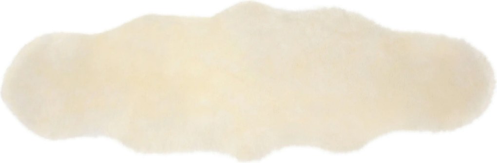 XXXLutz OVČÍ KOŽEŠINA, 55/160 cm, bílá Linea Natura - Kůže - 007821014292