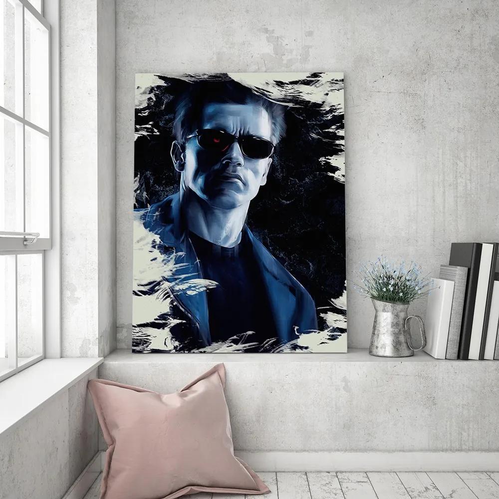 Gario Obraz na plátně Terminátora, Arnold Schwarzenegger - Dmitry Belov Rozměry: 40 x 60 cm