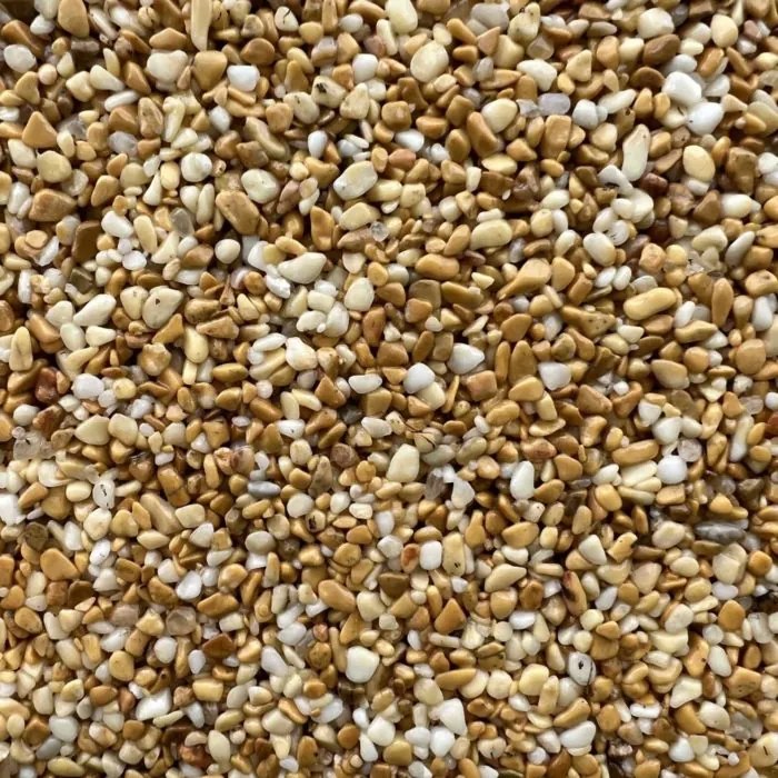 Báča Beton Obkladové desky z kamenného koberce Giallo Siena Rozměry: Obklad 10 x 10 x 1 cm