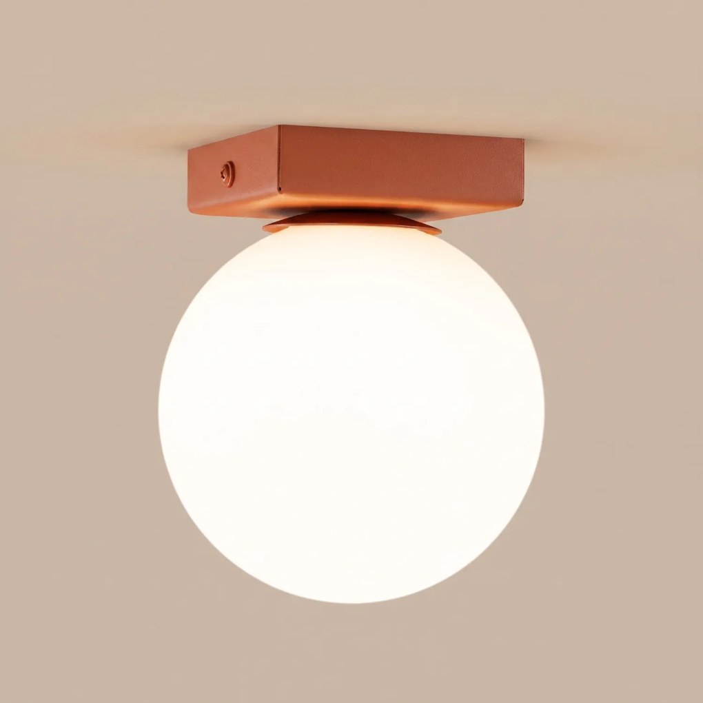 Sollux Lighting Stropní svítidlo YOLI 1 okrově červené