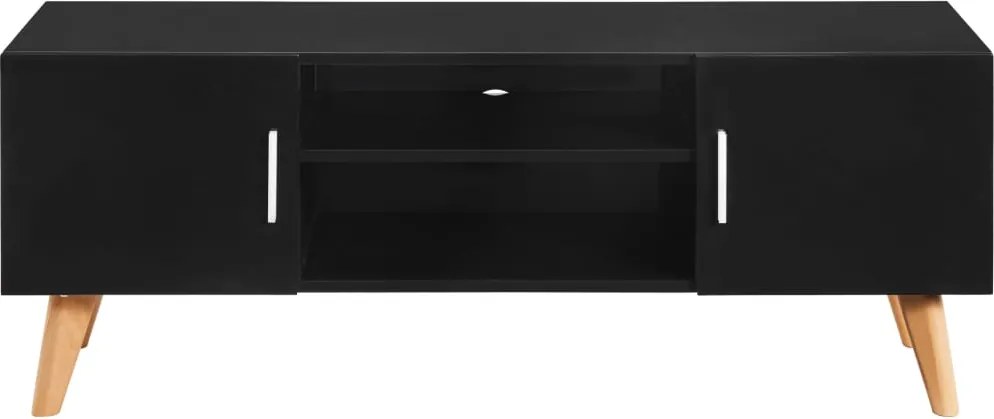 vidaXL Marketos TV stolek černý 120 x 40 x 46 cm MDF