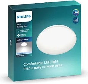 Nástěnné a stropní LED svítidlo Philips Moire CL200 4000K neutrální bílá 6W 640lm