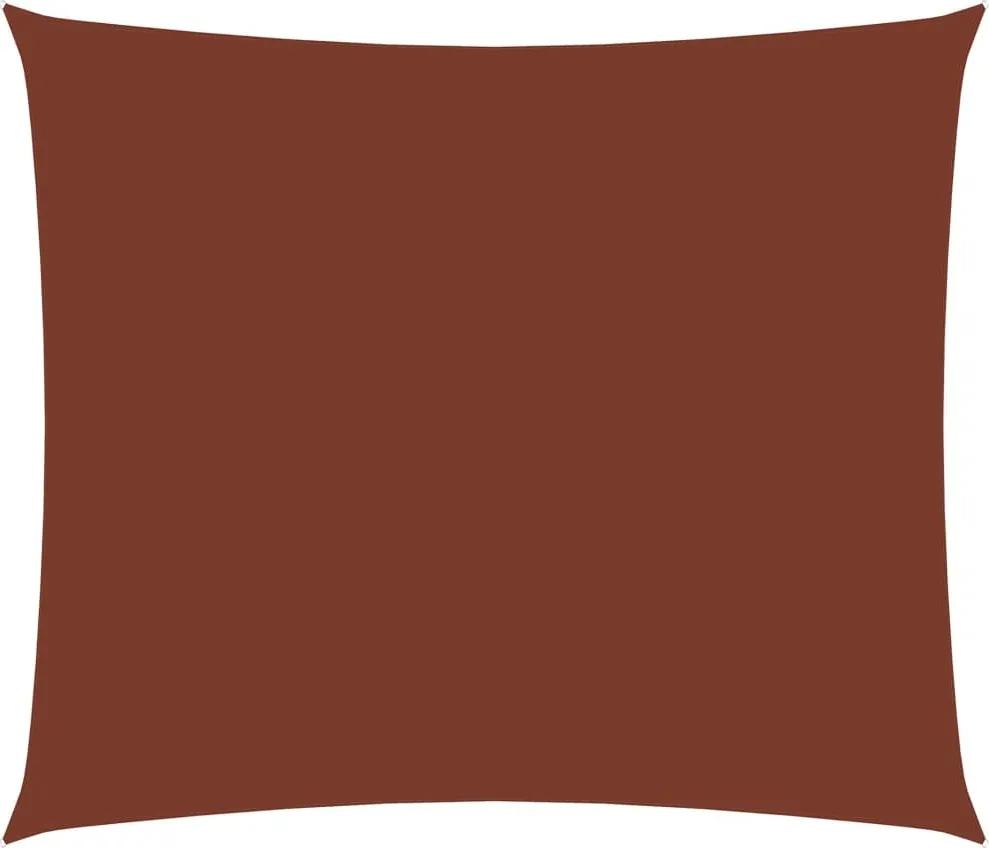 vidaXL Stínící plachta oxfordská látka obdélníková 2,5 x 4 m [135097] Barva: Hnědá