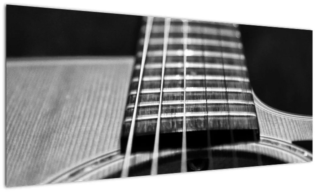 Kytara - obraz (100x40cm)