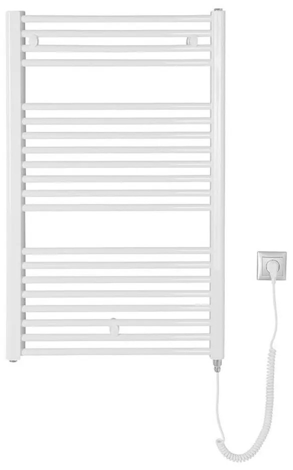 Aqualine - Koupelnový elektrický radiátor DIRECT-E 400W/230V 96 cm bílá