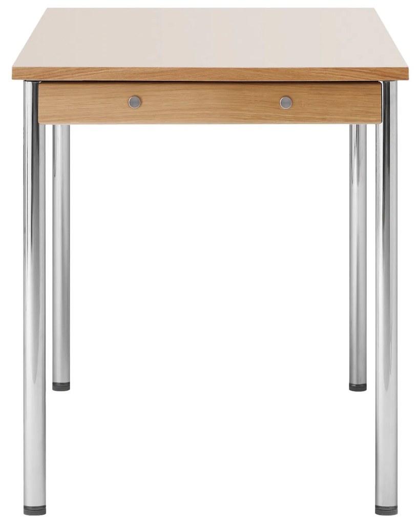 AUDO (MENU) Stůl Co Table 140x70, Chrome / Creme