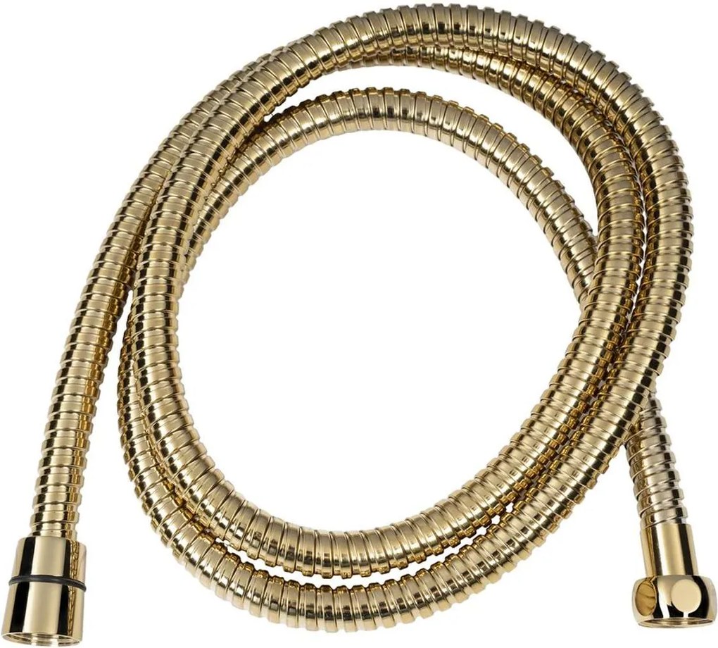 Sapho Powerflex - Sprchová hadice, 150 cm, zlato FLEX150G