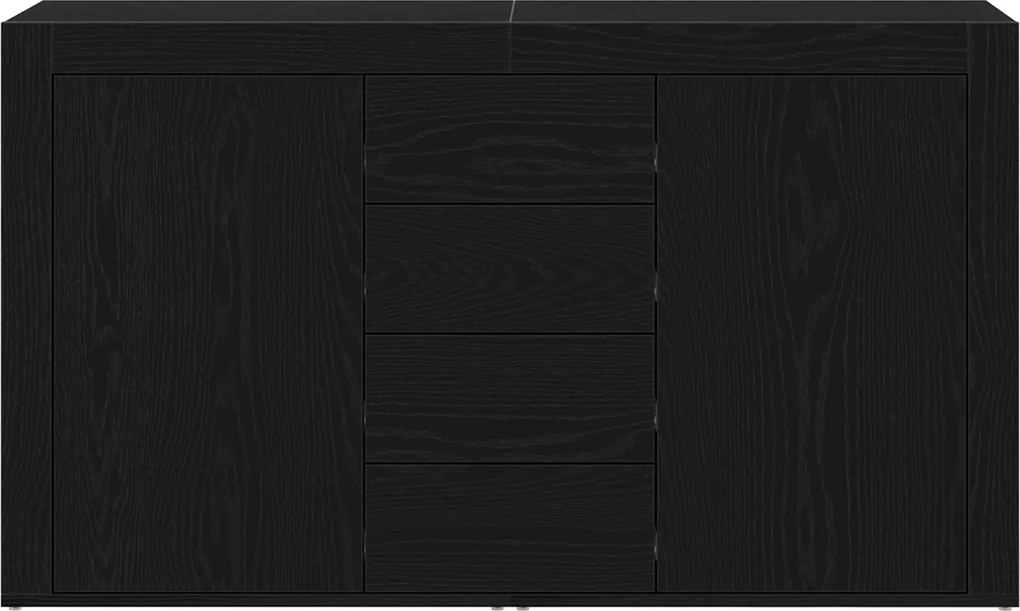 Servírovací skříň Černý dub 120 x 36 x 69 cm Kompozitní dřevo 3333865
