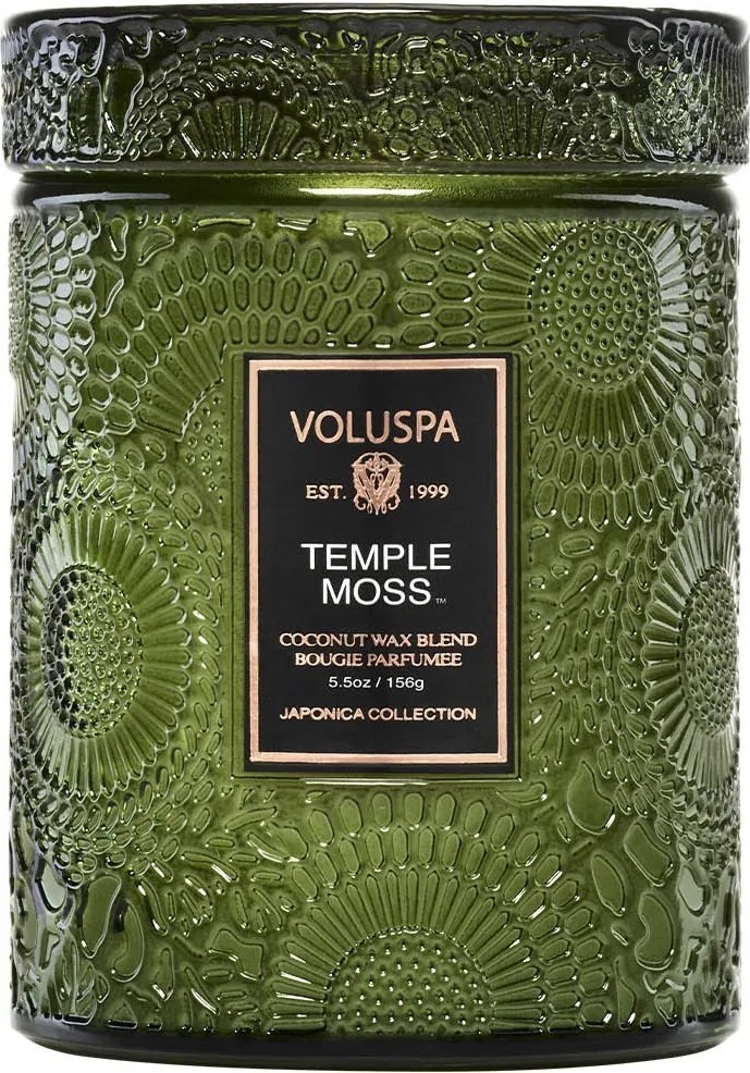 Voluspa svíčka Temple Moss, 156 g