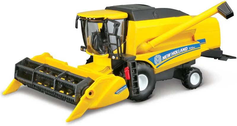 Bburago new holland tc5.90 na obilí 1:50