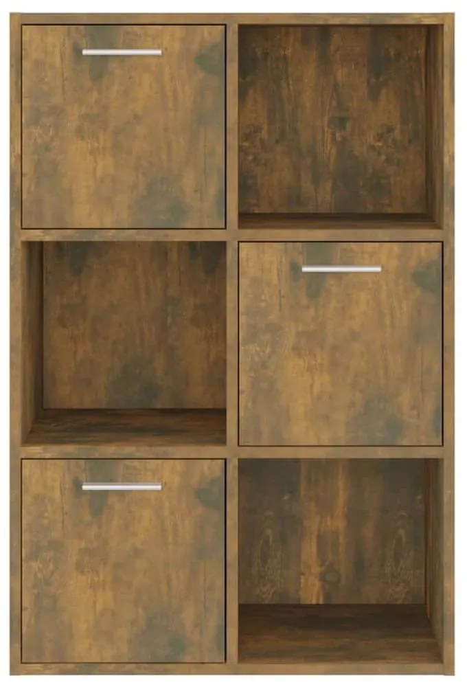 Petromila Úložná skříňka kouřový dub 60 x 29,5 x 90 cm