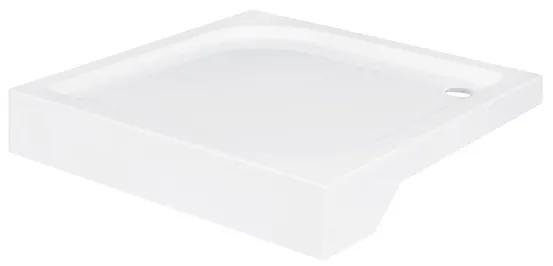 Besco Čtvercová sprchová akrylátová vanička OSKAR SQ 70x70 (80x80, 90x90) IP Barva: Bílá, Rozměry (cm): 90x90