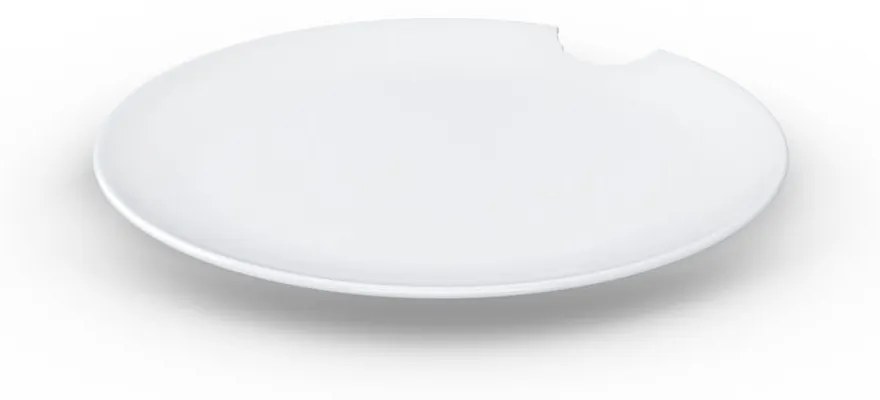 Sada 2 bílých talířů z porcelánu 58products, ø 28 cm