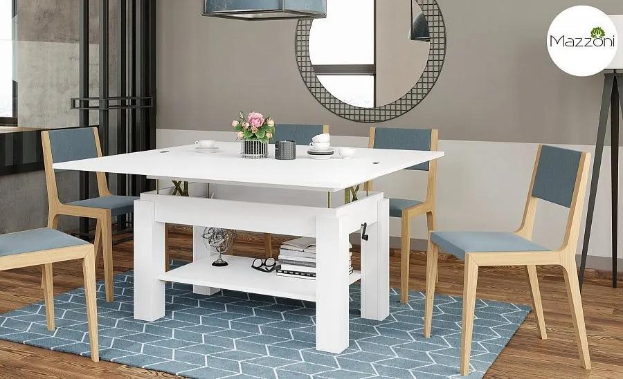 Casarredo - Komfort nábytek Jídelní/konferenční stůl BRAWO 65x130 barva bílá