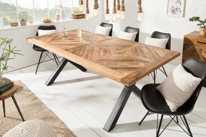 Jídelní stůl Infinity Home 160cm přírodní mango / 39286