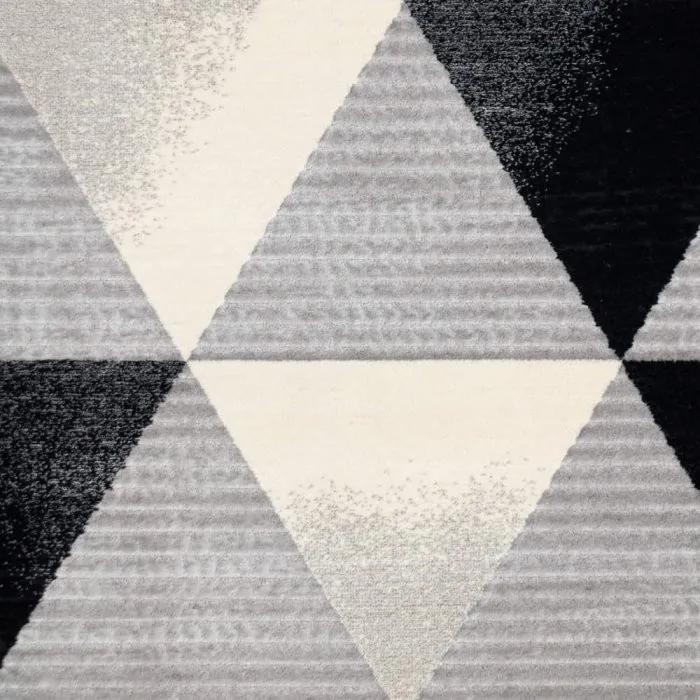 Vopi | Kusový koberec Girona 2061 681 black - 100 x 140 cm